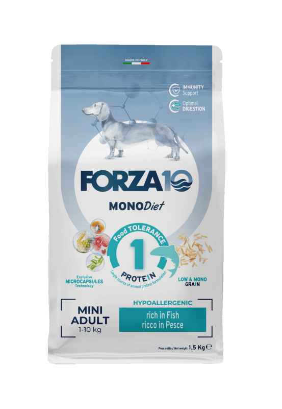 FORZA10 Mini Diet avec du poisson 1,5 kg - Fera24.be