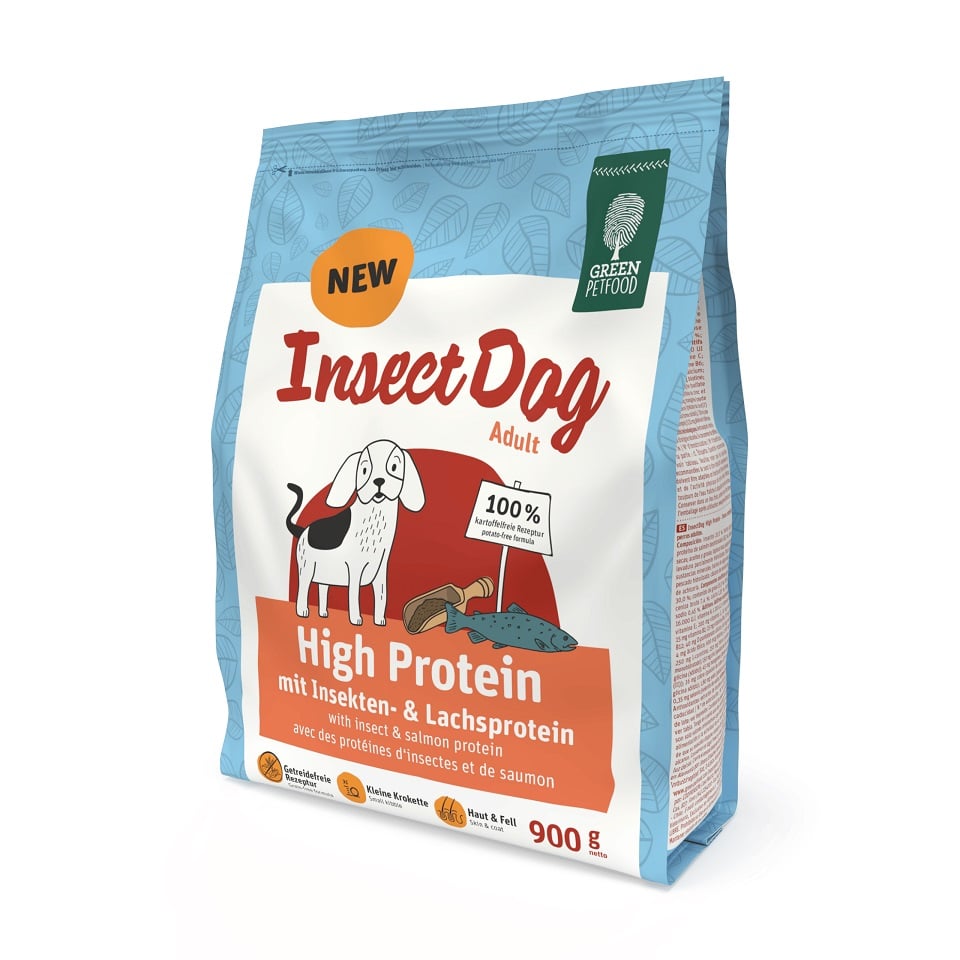 GREEN PETFOOD InsectDog High Protein 900g - Fera24.be